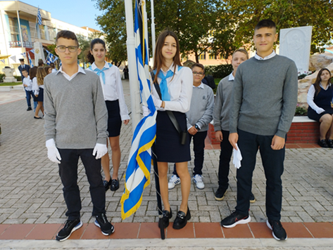 Εορτασμός 28ης Οκτωβρίου 2023 – 1ο ΓΥΜΝΑΣΙΟ ΑΛΜΥΡΟΥ